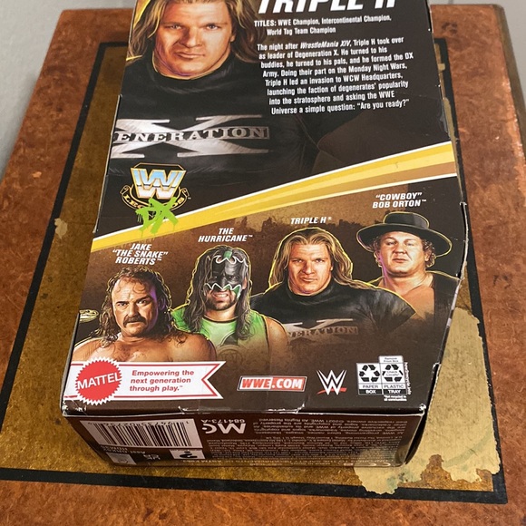 Mattel | Toys | Wwe Elite Dx Triple H 6 Inch Action Figures Mattel ...
